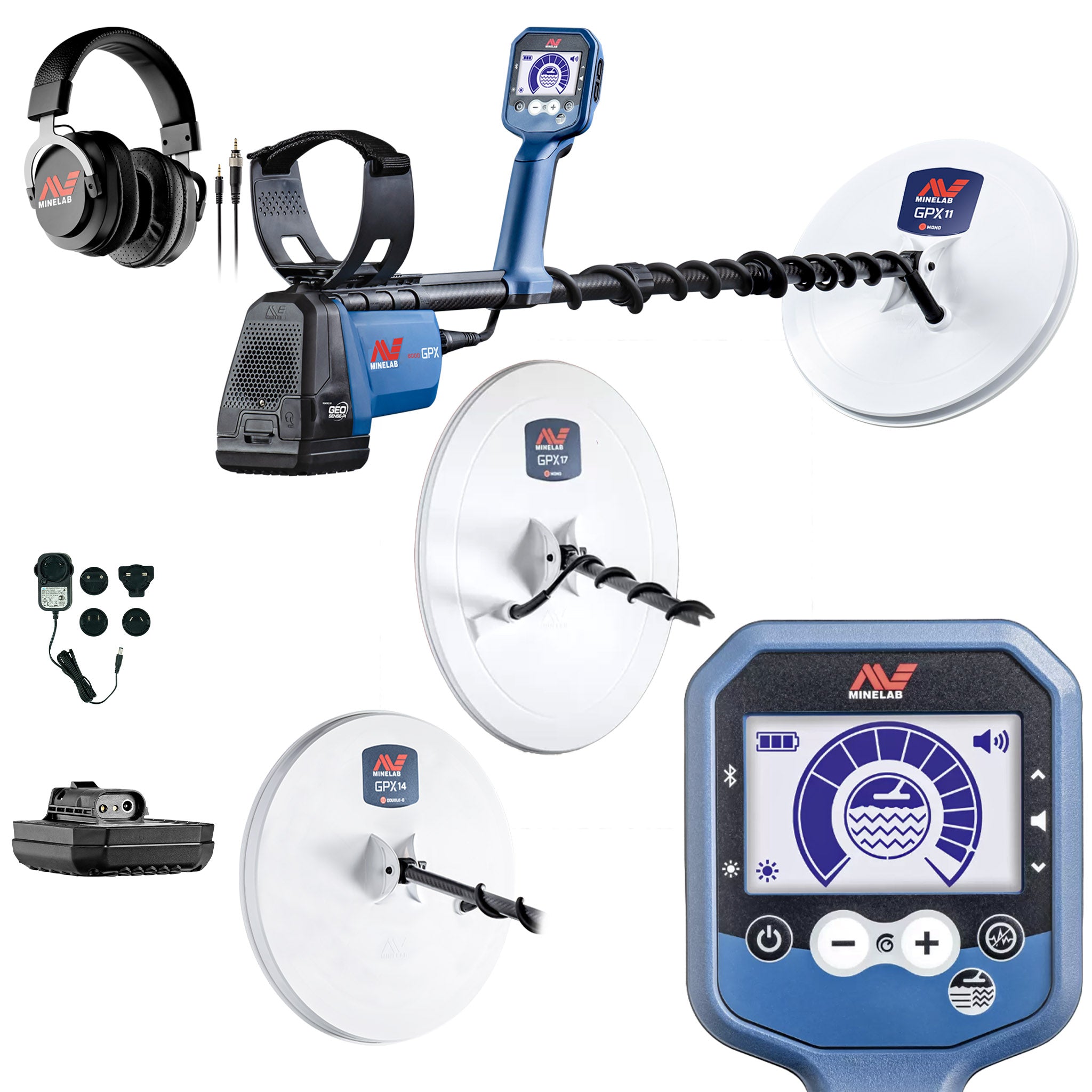 Minelab GPX 6000 Metal Detector with GPX 17″ Coil – Detector Experts