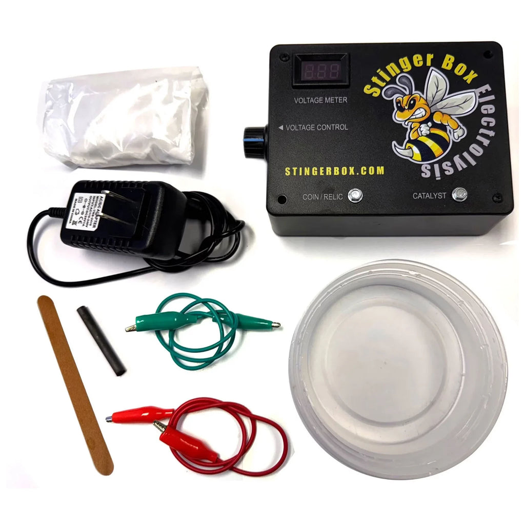 Killer B Stinger Box – Electrolysis Cleaning System – Detector Experts