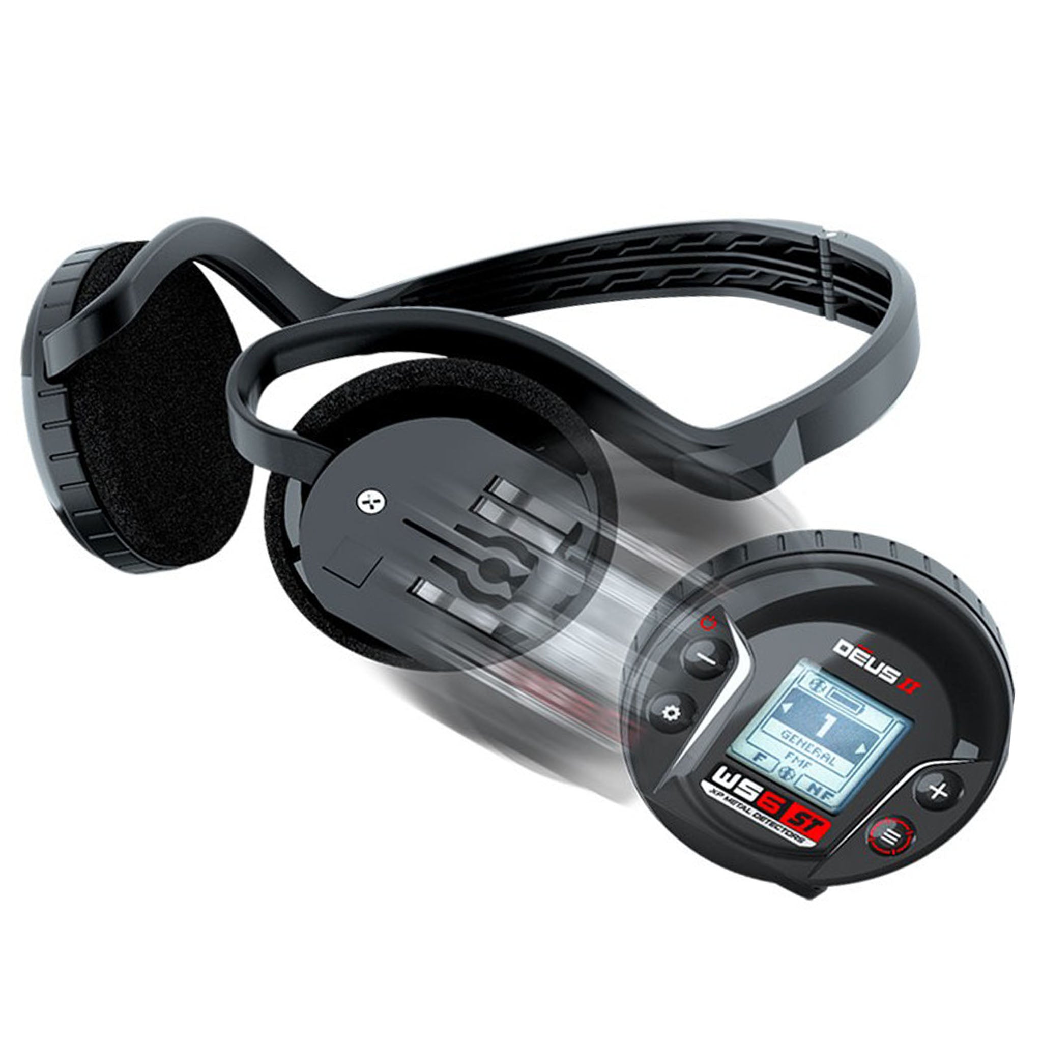 XP DEUS II WS6-ST Master Fast Multi Frequency Metal Detector with 11 ...